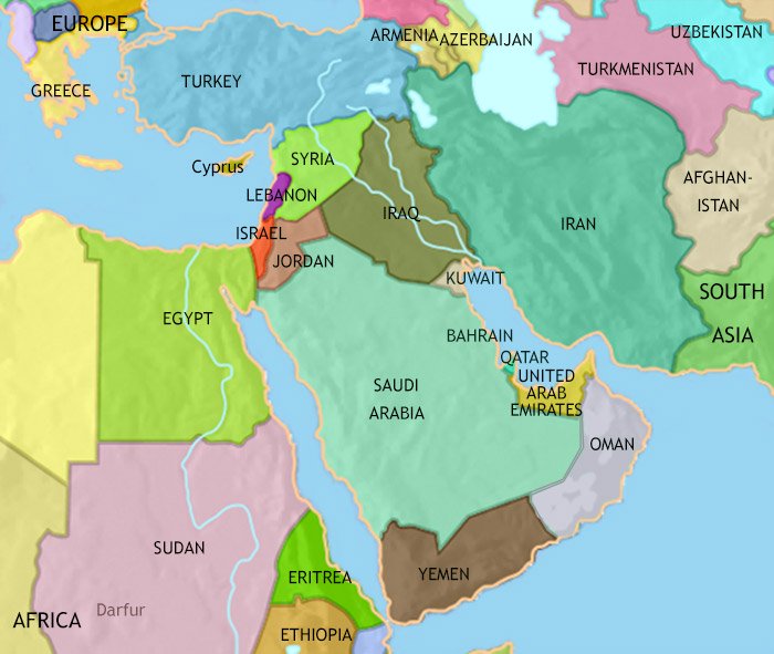 Map of the World in 2005: Modern History | TimeMaps