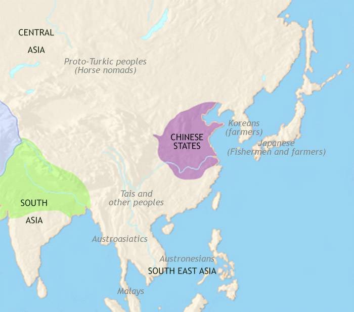 Asian Steppe Map