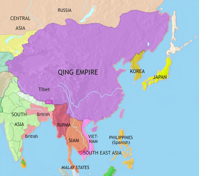 Map of East Asia, 1500 BCE: History of China, Japan and Korea | TimeMaps