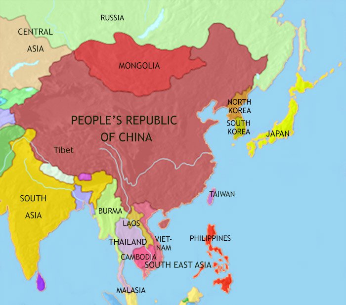 Map of the World, 500 CE: History in the Late Ancient World | TimeMaps