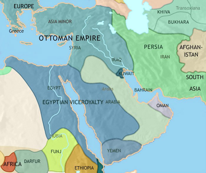 Map of the World in 1837: The Industrial Revolution Begins | TimeMaps