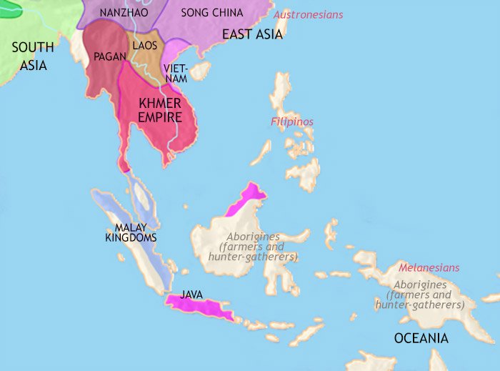 Map of South East Asia in 1871: European Colonization | TimeMaps