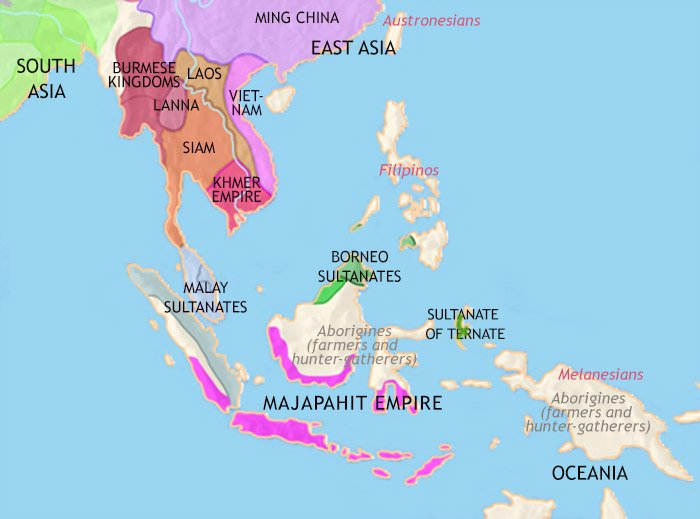 Map of South East Asia in 1871: European Colonization | TimeMaps