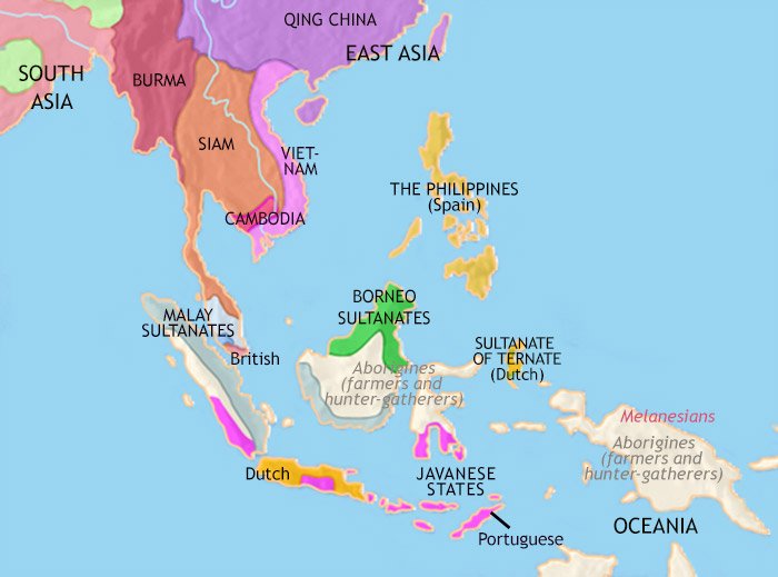 Map of the World in 1837: The Industrial Revolution Begins | TimeMaps