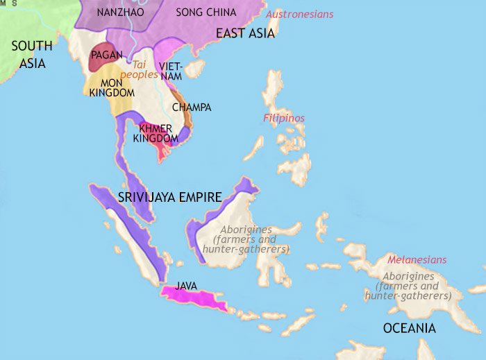 Map of South East Asia in 1871: European Colonization | TimeMaps