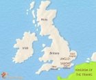 Map of Britain, 500 CE: Anglo-Saxon Invasions | TimeMaps