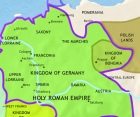 Map of Europe in 750 CE: History at the time of the Franks | TimeMaps