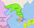 Map of East Asia, 1500 BCE: History of China, Japan and Korea | TimeMaps