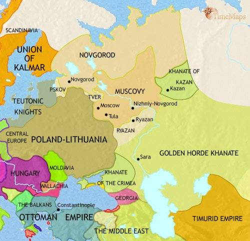 Russia On Map