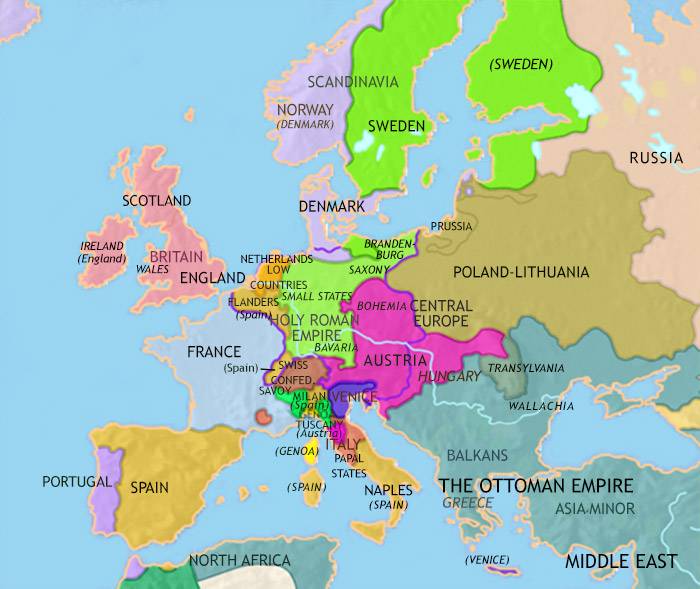 Europe In 1000 Bc