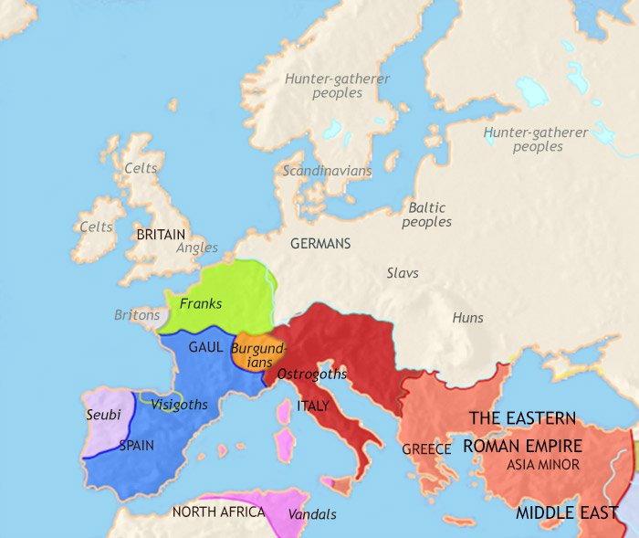 Map of Europe, 1648: Renaissance and Reformation | TimeMaps