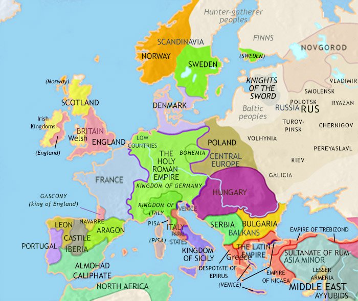 Map of Europe, 2500 BCE: Farming Cultures Expand | TimeMaps