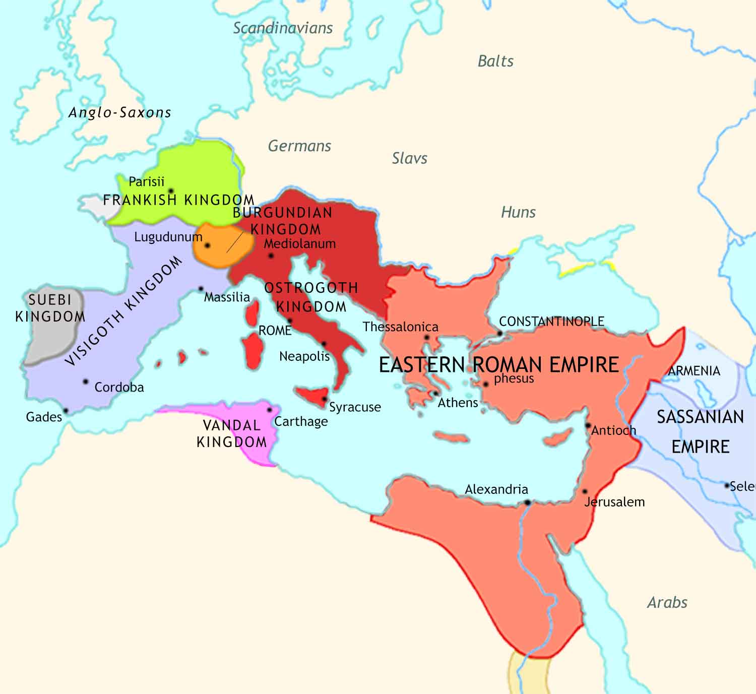 Roman Empire Constantinople Map Eastern Roman Empire Byzantium Hi Res